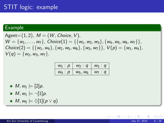 RuleML2015: Input-Output STIT Logic for Normative Systems | PPT