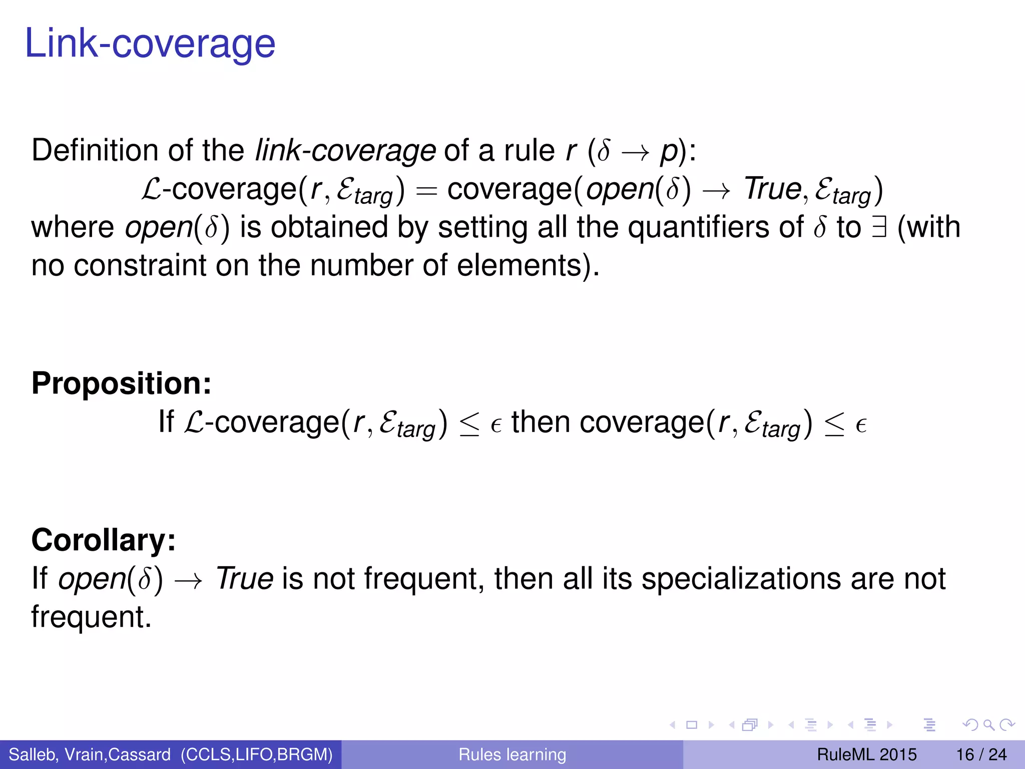 RuleML2015: Learning Characteristic Rules in Geographic Information ...