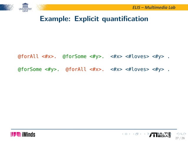 RuleML2015: Semantics of Notation3 Logic: A Solution for Implicit ...