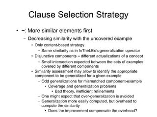 RuleML2015: Rule Generalization Strategies in Incremental Learning of ...