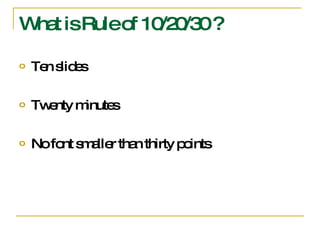 Rule Of 7 & Rule Of 10 | PPT