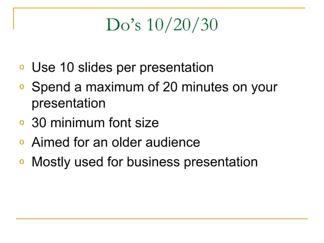 Rule Of 7 & Rule Of 10 | PPT