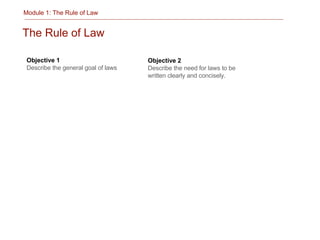 Rule of law | PPTX