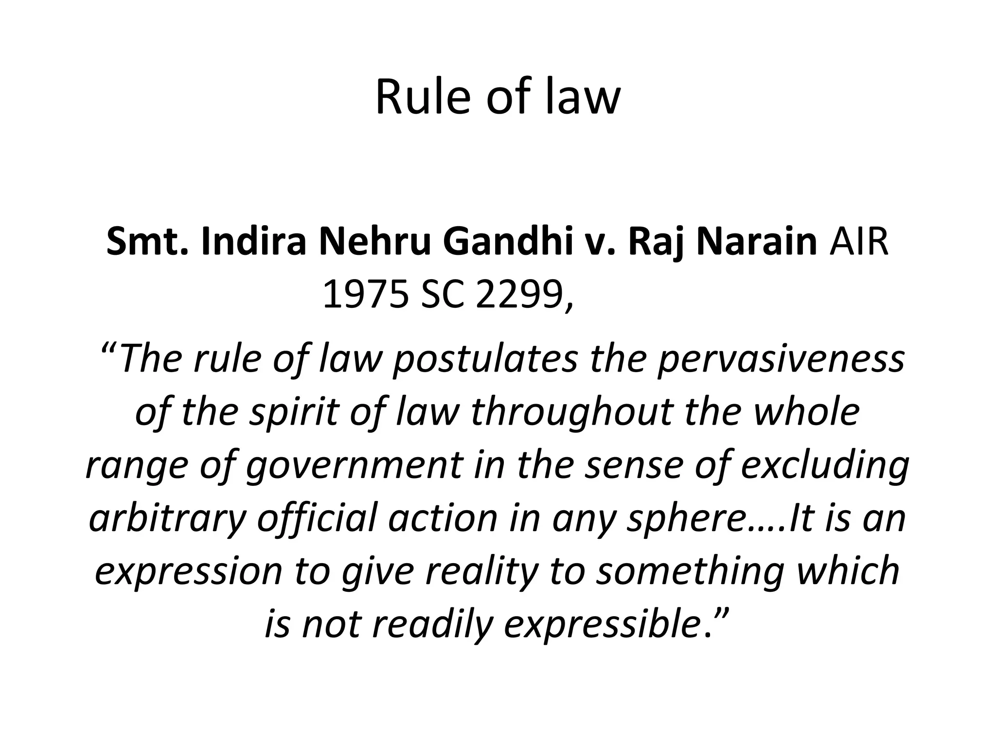 Rule of law | PPT