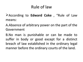 Rule of law | PPT
