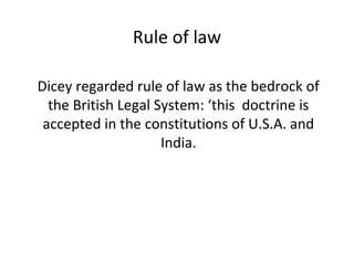Rule of law | PPT