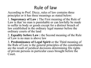 Rule of law | PPT