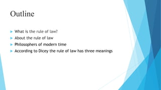 Rule of Law | PPTX