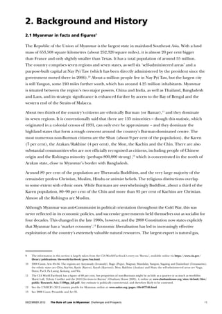 RULE OF LAW IN MYANMAR AND ROLE OF THE MILITARY | PDF