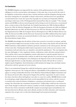 RULE OF LAW IN MYANMAR AND ROLE OF THE MILITARY | PDF