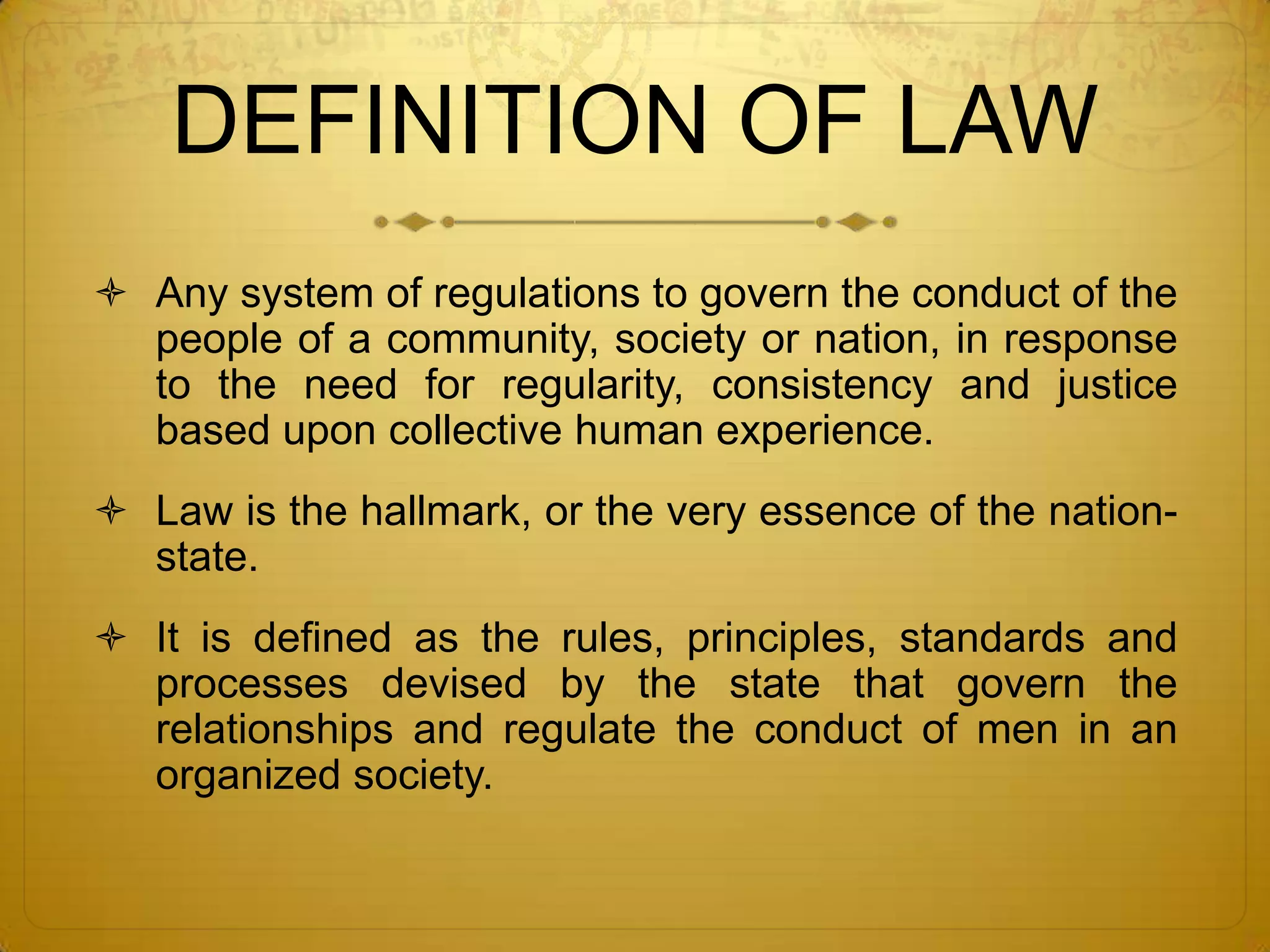 Rule of law: Political Science | PPTX