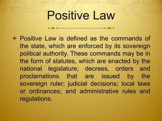 Rule of law: Political Science | PPTX