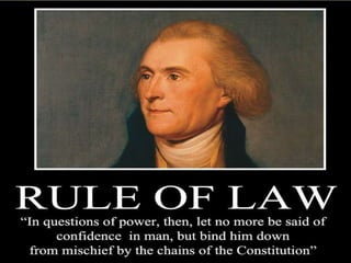 Rule of law presentation final | PPTX