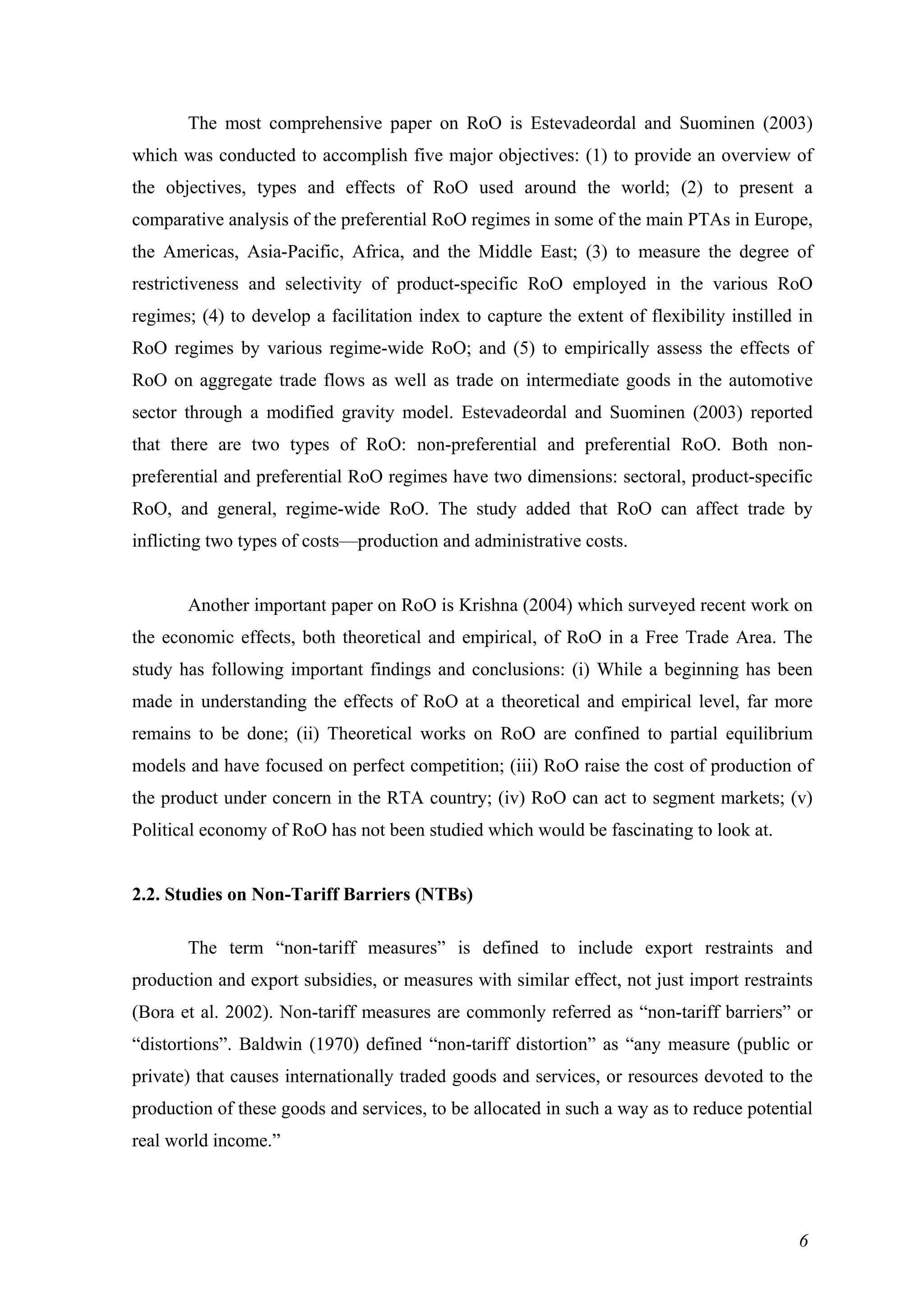 Rule of origin | PDF