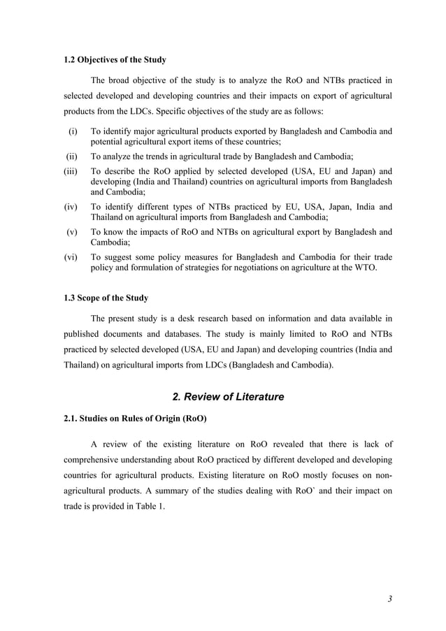 Rule of origin | PDF