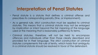 Rule of Strict Interpretation.pptx AND G | PPTX