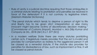 Rule of Strict Interpretation.pptx AND G | PPTX