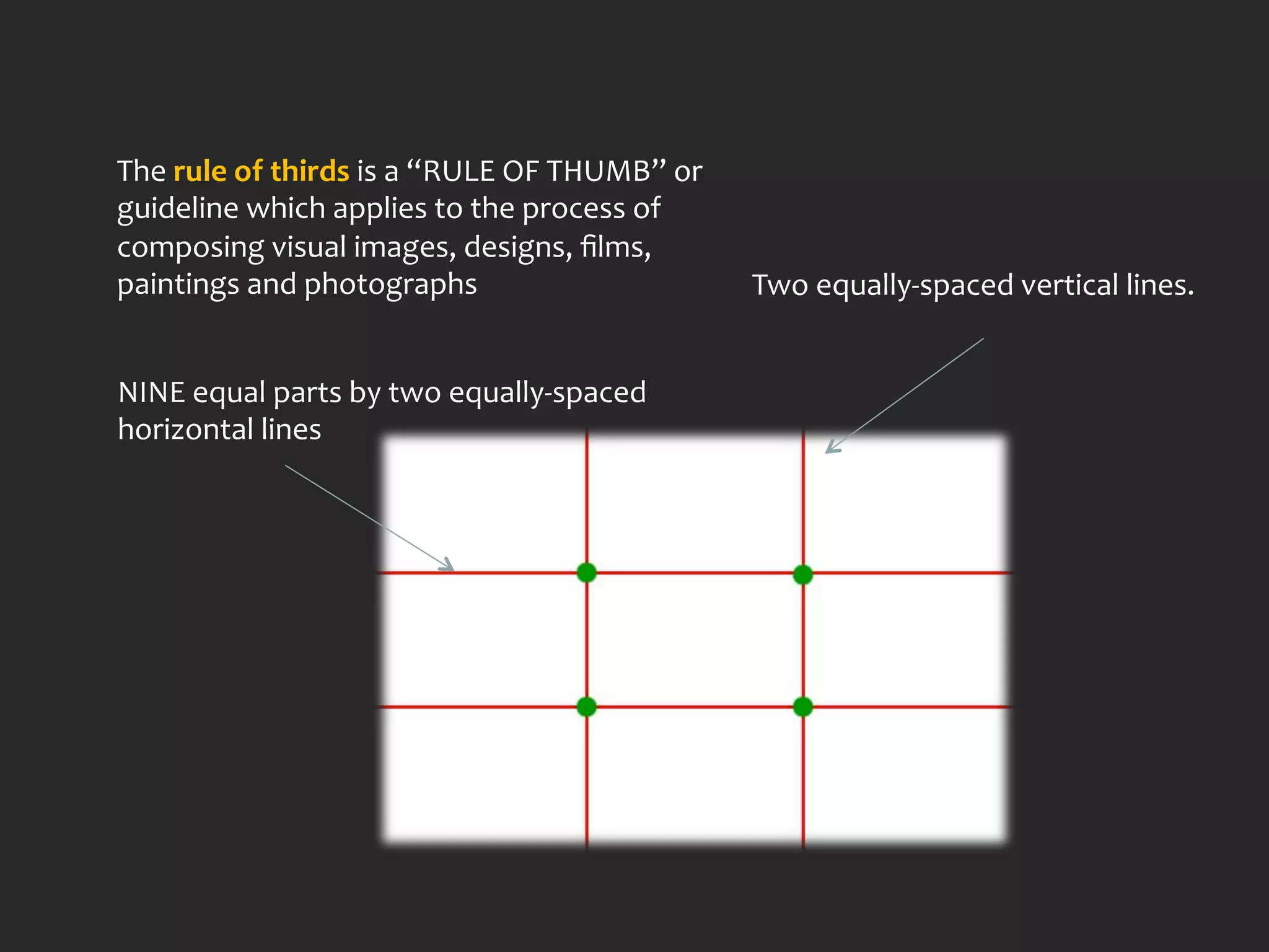 High School Photography Lesson, Rule of thirds | PDF