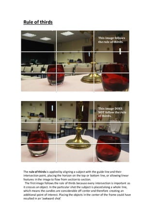 Rule of thirds | PDF