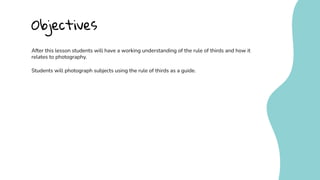 Rule of Thirds Final Presentation for Adobe | PDF | Photography | Arts ...