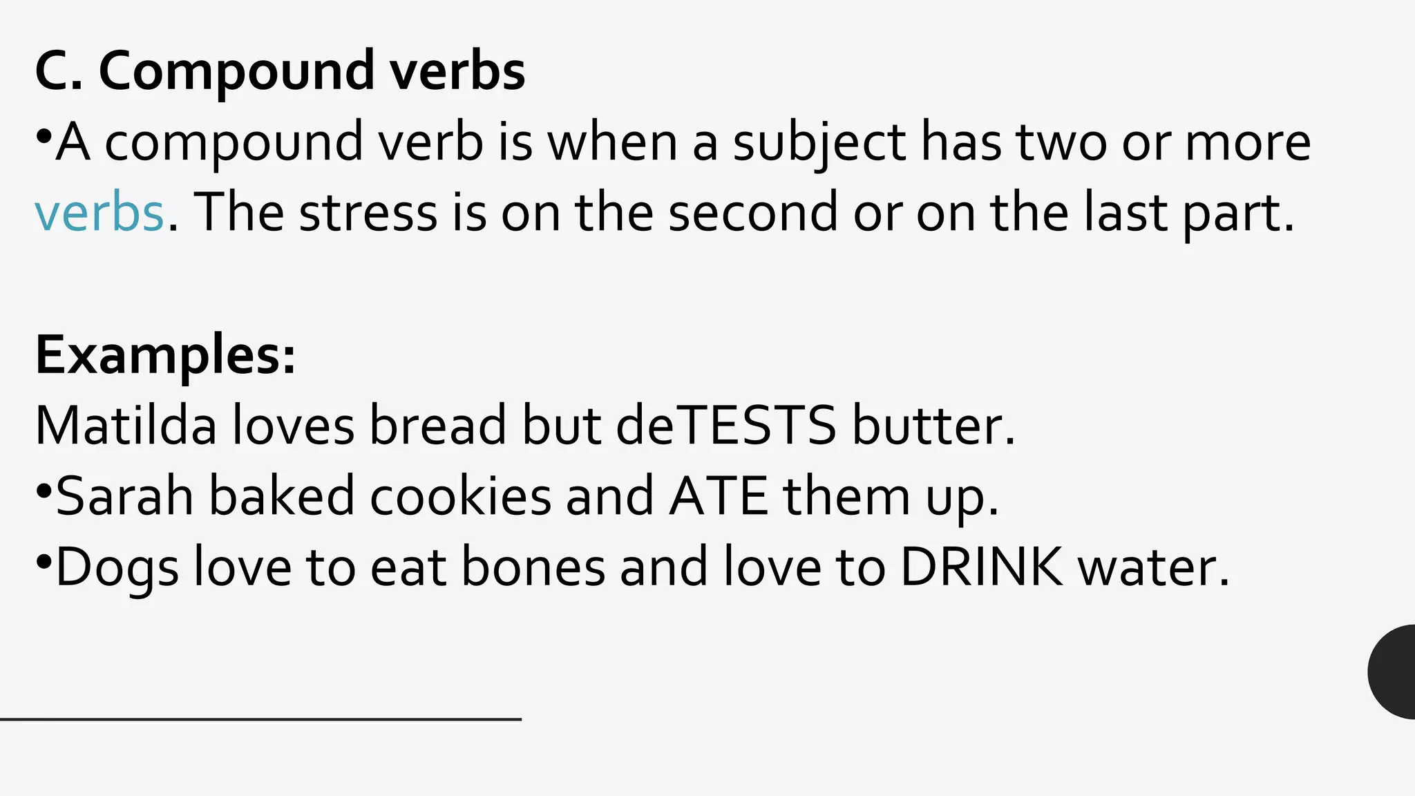 Rule of Word Stress | PPT