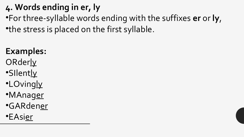 Rule Of Word Stress rule-of-word-stress