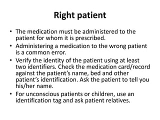 rule right of medication administration.pptx