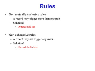 Rule-Based Classifiers | PPT