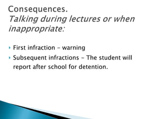 Rules And C0 Nsequences | PPT