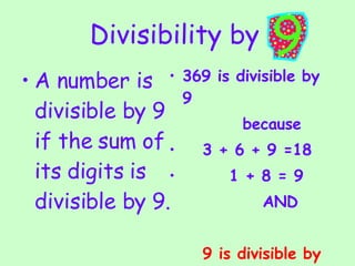 Rules For Divsion | PPT