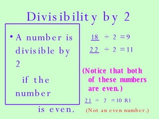 Rules For Divsion | PPT