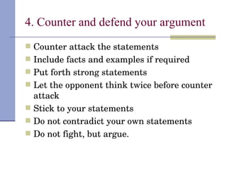 Rules Of A Debate | PPT