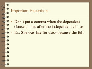 Rules of Comma Usage | PDF