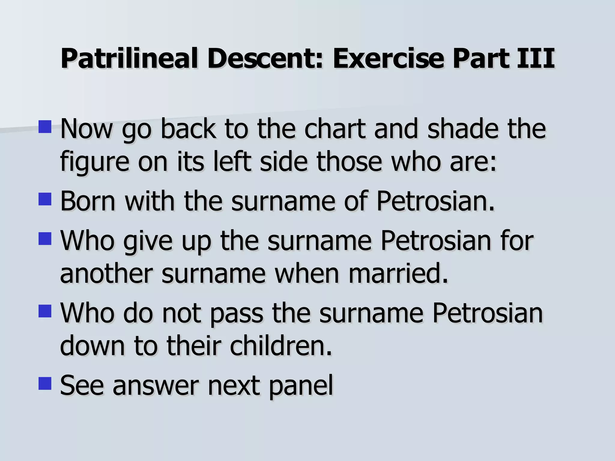 Rules of Descent: How Kin are Reckoned | PPT