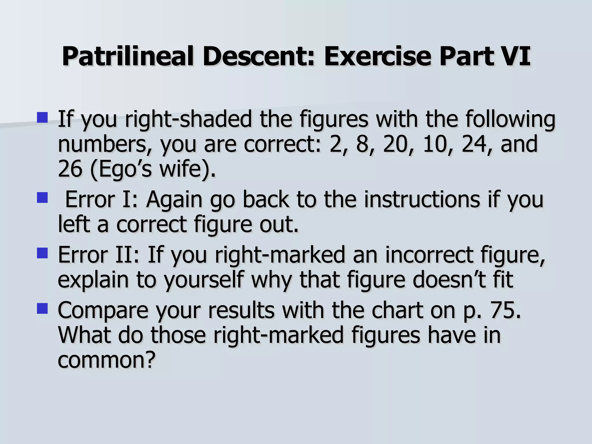 Rules of Descent: How Kin are Reckoned | PPT