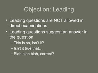 Rules Of Evidence | PPT