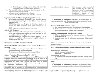 RULES OF EVIDENCE, INCLUDED EXAMPLES AND DEFINITION | PDF