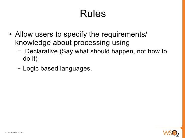 Rules Programming tutorial