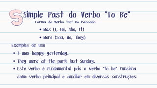 Rules Simple Past. Regras passado simplespdf | PDF