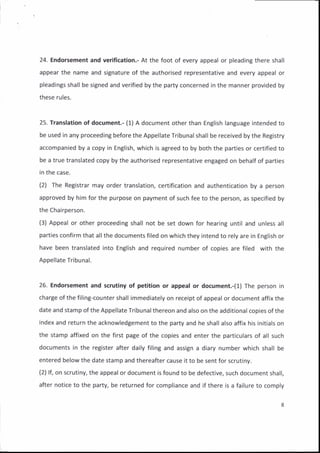 National Company Law Tribunal Rules, 2016 | PDF