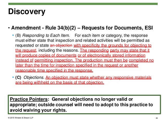 Implications Of 2015 Amendments To The Federal Rules Of Civil Procedu implications-of-2015-amendments-to-the-federal-rules-of-civil-procedu