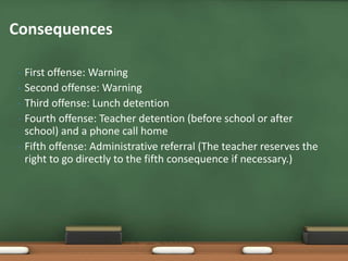 Rules and expectations | PPTX