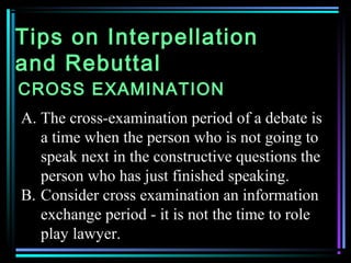 Rules and guidelines on debate competition | PPT