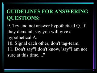 Rules and guidelines on debate competition | PPT