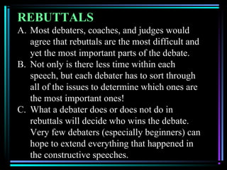 Rules and guidelines on debate competition | PPT