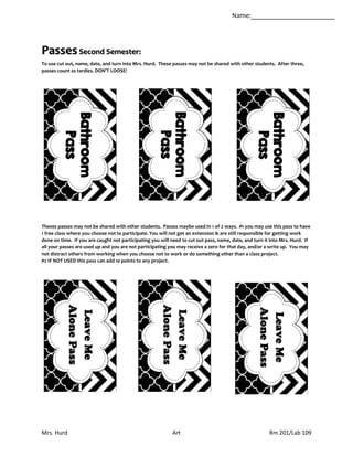 Rules and passes pdf | PDF