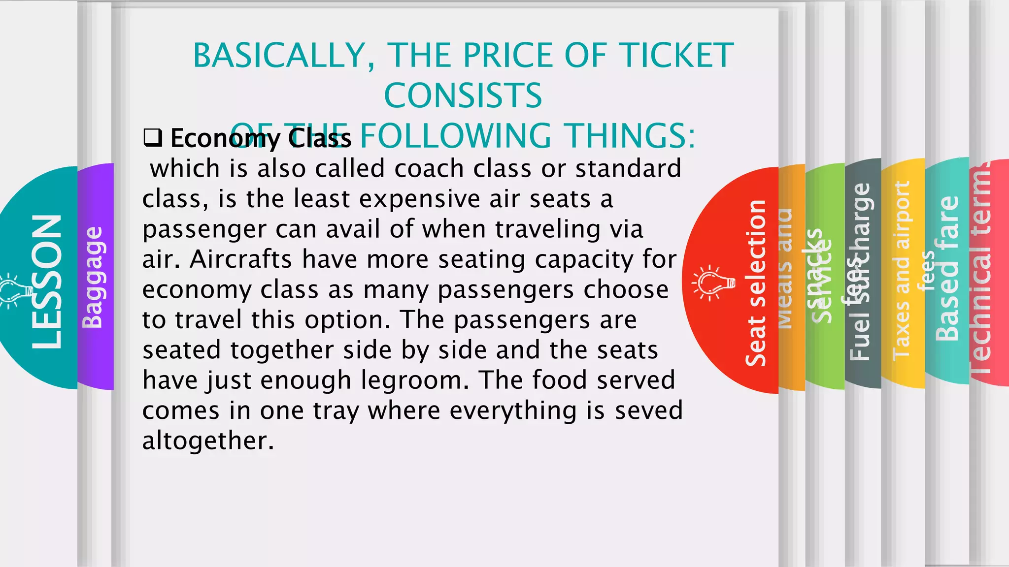 Rules and principle of ticket calculation | PPTX