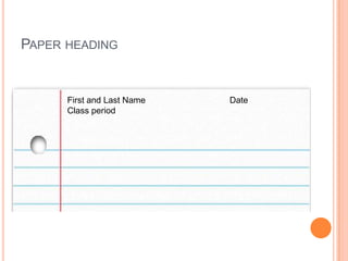 Rules and procedures | PPTX | Homework and Study | Education