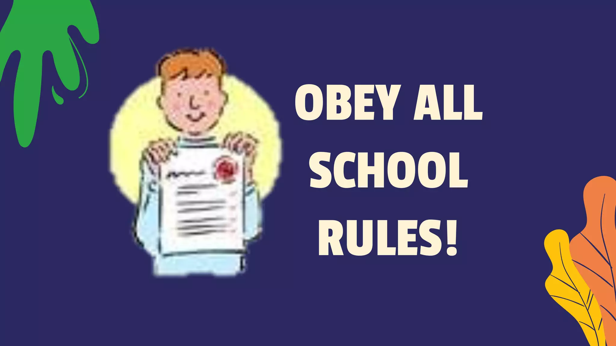 RULES AND REGULATION FOR MAPEH 7.pptx