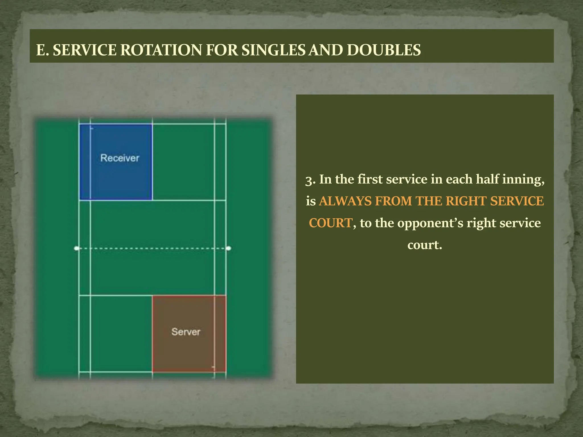 RULES AND REGULATIONS IN BADMINTON.pptx
